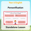 Personification KS2 English Lesson Pack | PlanBee