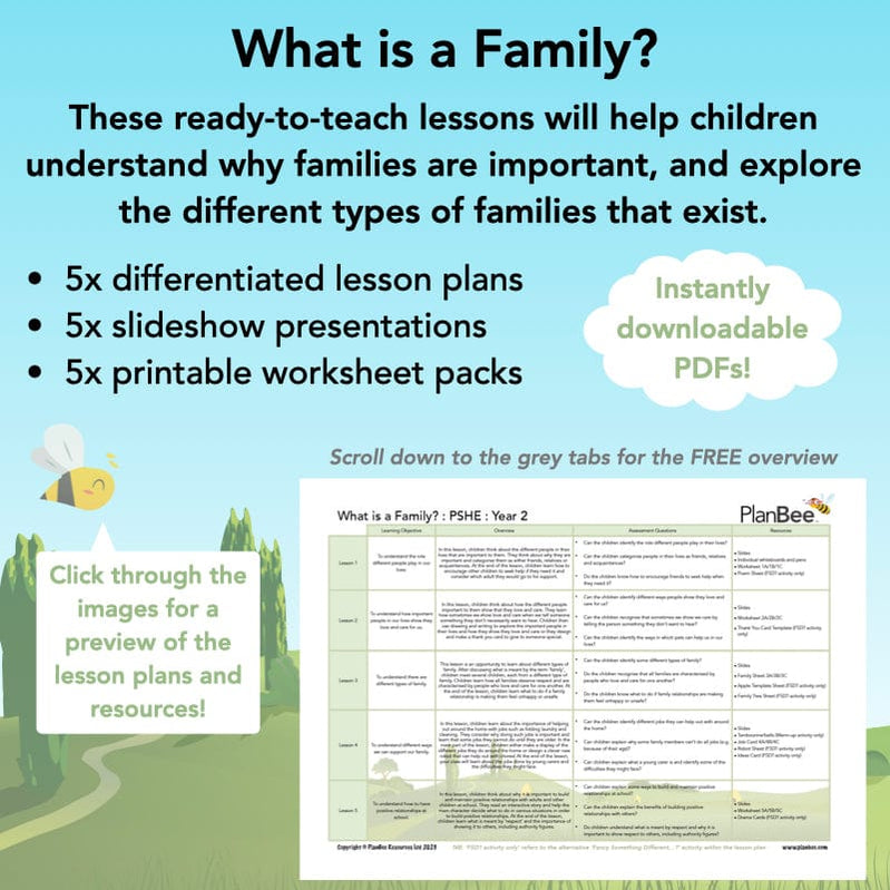 PSHE curriculum resources | PlanBee lesson packs