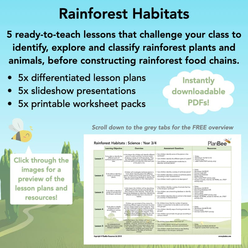 Year 3 Science Worksheets and Resources — PlanBee