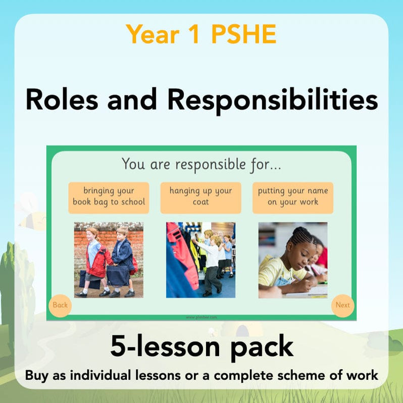 Roles and Responsibilities KS1 PSHE by PlanBee