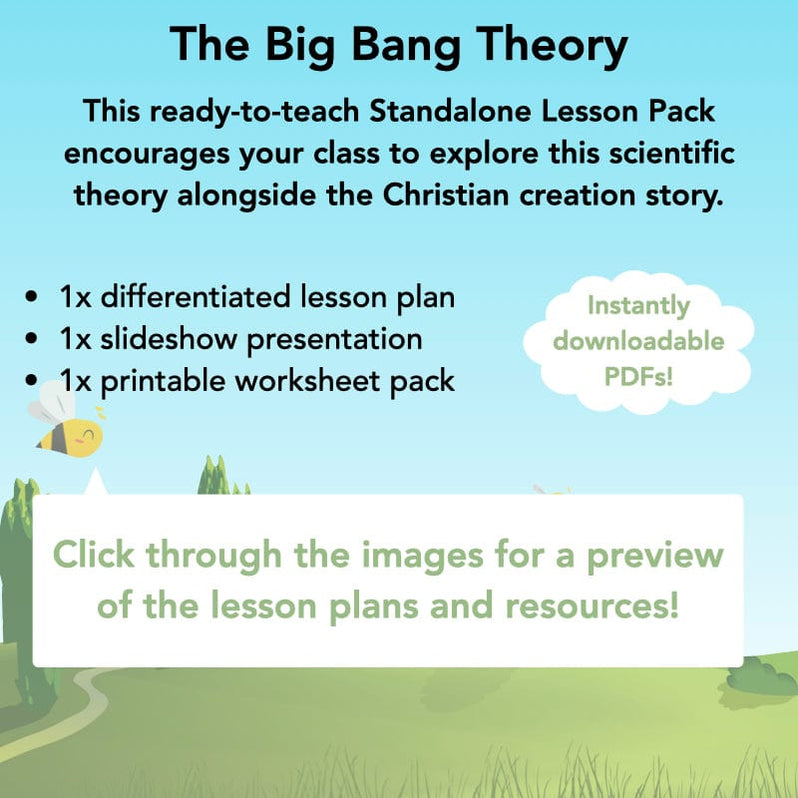 The Big Bang Theory KS2 | RE Lesson Pack — PlanBee