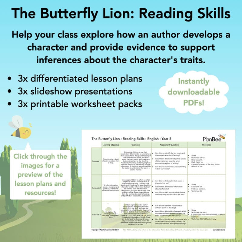 Year 5 English worksheets and lesson packs by PlanBee