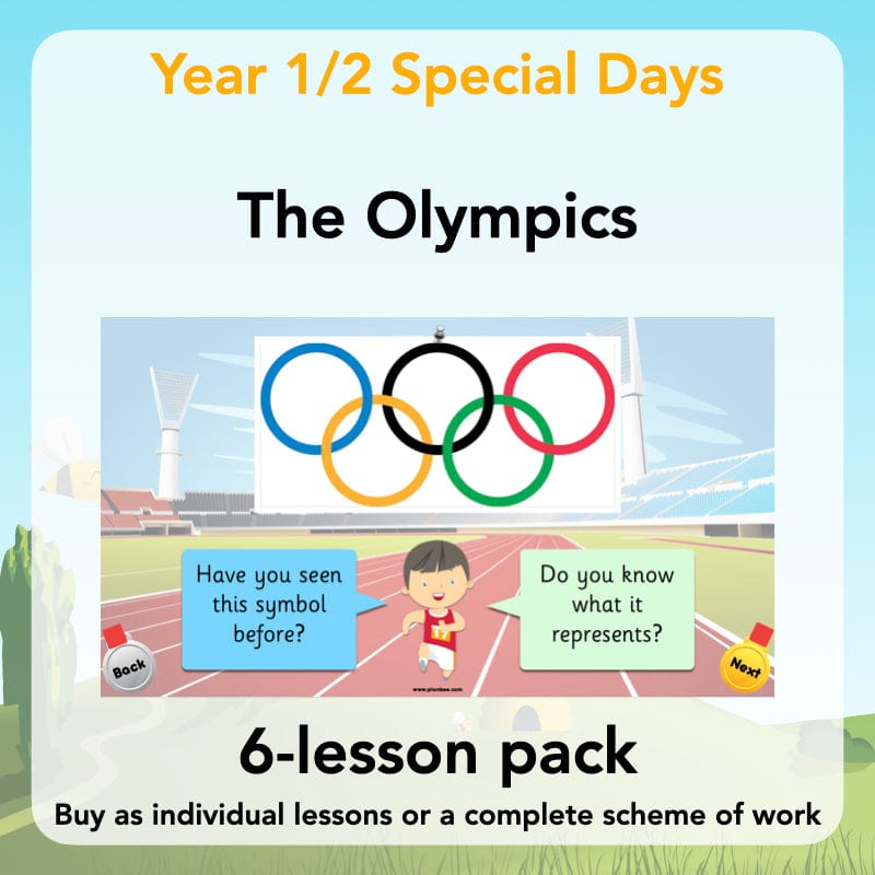 Olympic Games KS1 Lesson Pack by PlanBee