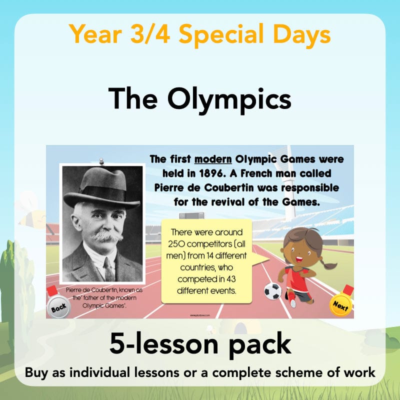 Olympic Games LKS2 Lesson Pack by PlanBee