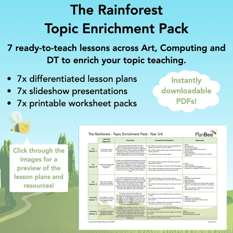 KS2 Topics cross-curricular lesson planning by PlanBee