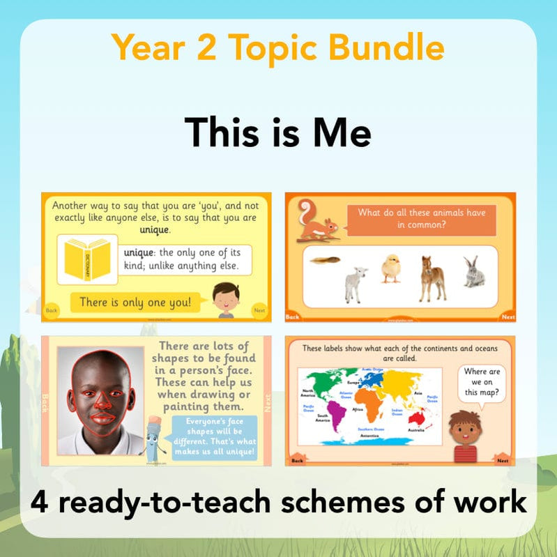 Year 1 Topics prepared cross-curricular packs by PlanBee