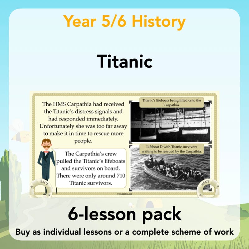 Titanic KS2 Lesson Plans and Resources | Primary History — PlanBee
