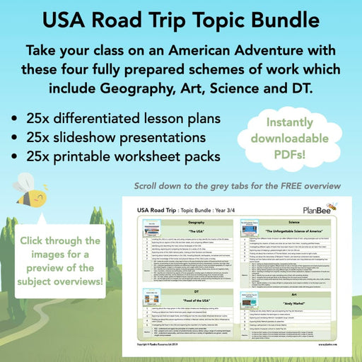 KS2 Topics cross-curricular lesson planning by PlanBee