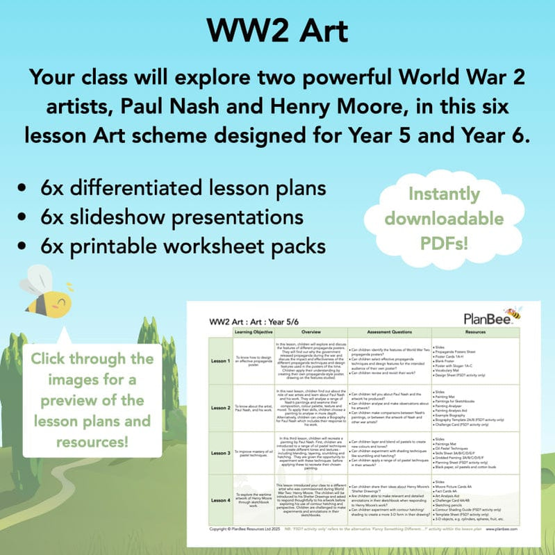 Year 5 Art lesson plans and schemes of work | PlanBee