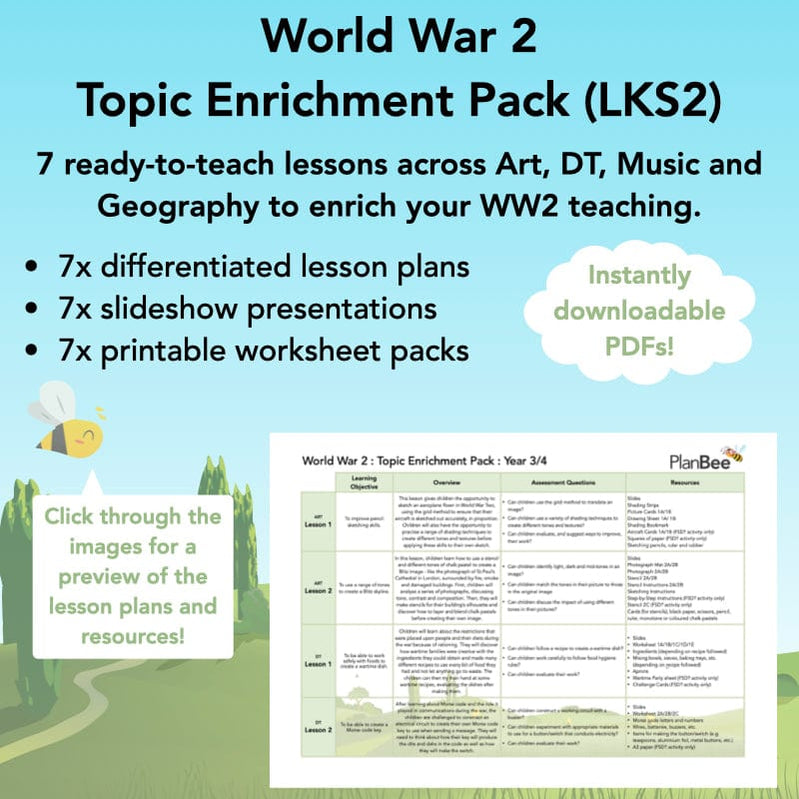 KS2 Topics cross-curricular lesson planning by PlanBee