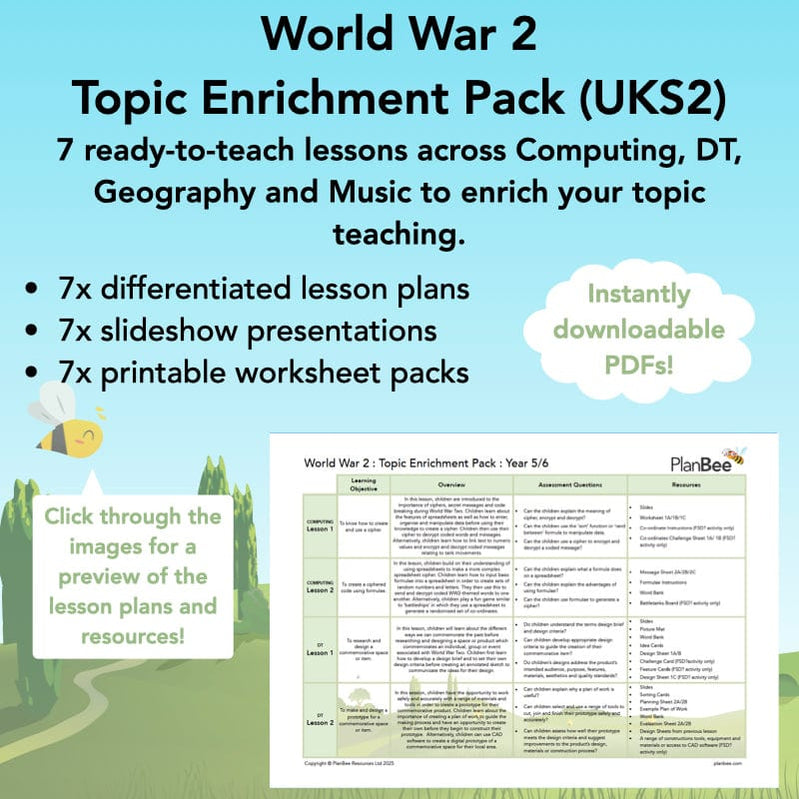 KS2 Topics cross-curricular lesson planning by PlanBee