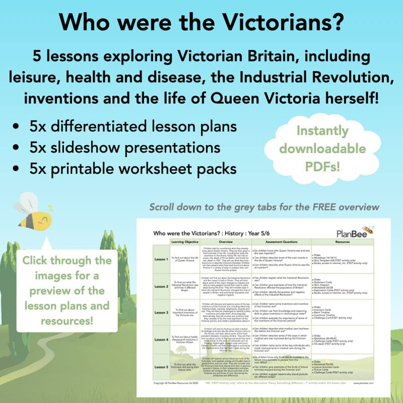 Who were the Victorians KS2 History Lessons and Resources — PlanBee