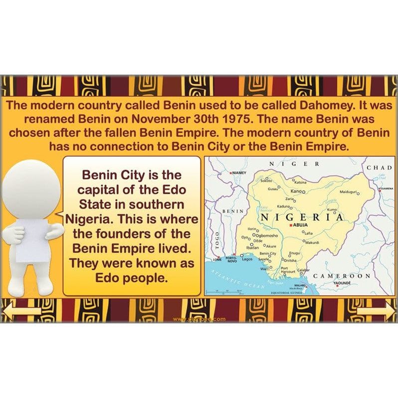 The Kingdom of Benin KS2 History Lesson Pack by PlanBee