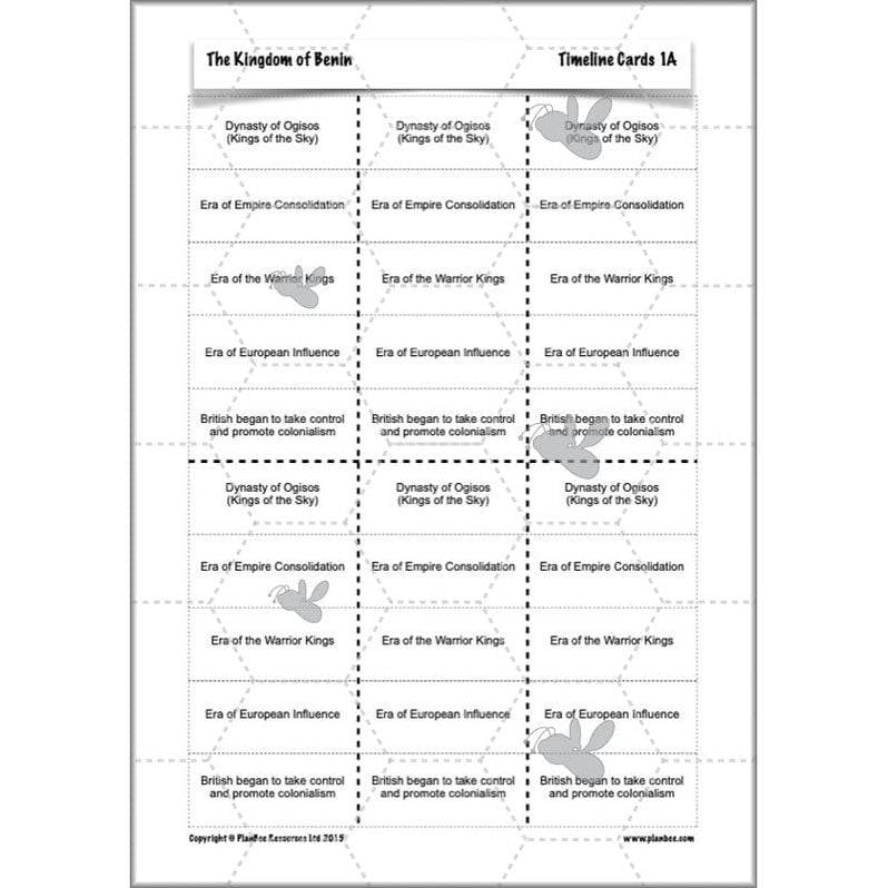 The Kingdom of Benin KS2 History Lesson Pack by PlanBee