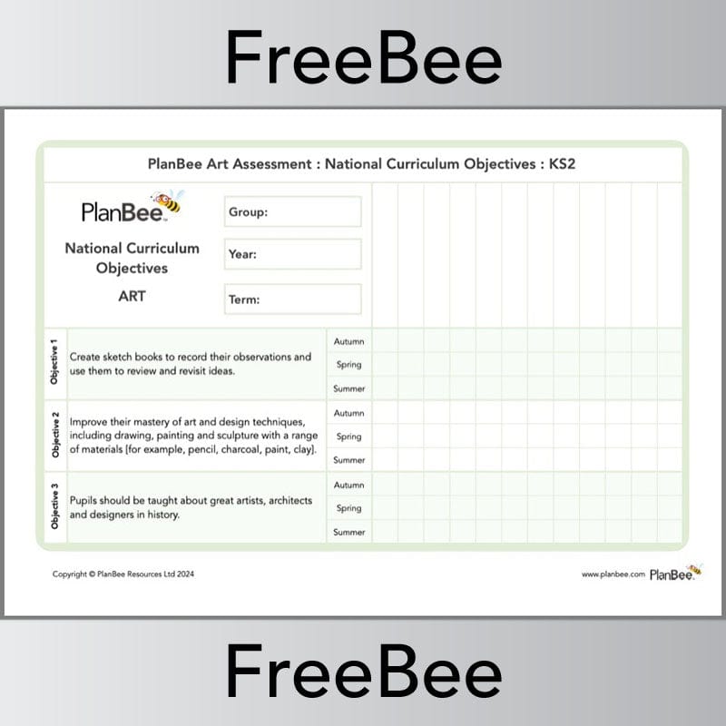 Free KS2 Art Assessment Grid | Primary — PlanBee