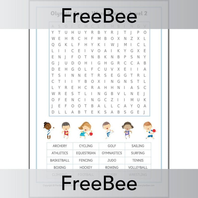 Olympic Games Resources Downloadable Products by PlanBee