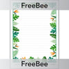Rainforest Writing Frame | PlanBee FreeBees