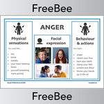FREE Recognising Emotions Posters by PlanBee