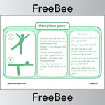 Yoga Pose Cards — PlanBee