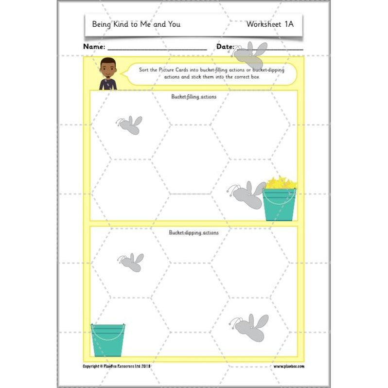 Being A Good Friend KS1 ESR PSHE Lessons by PlanBee