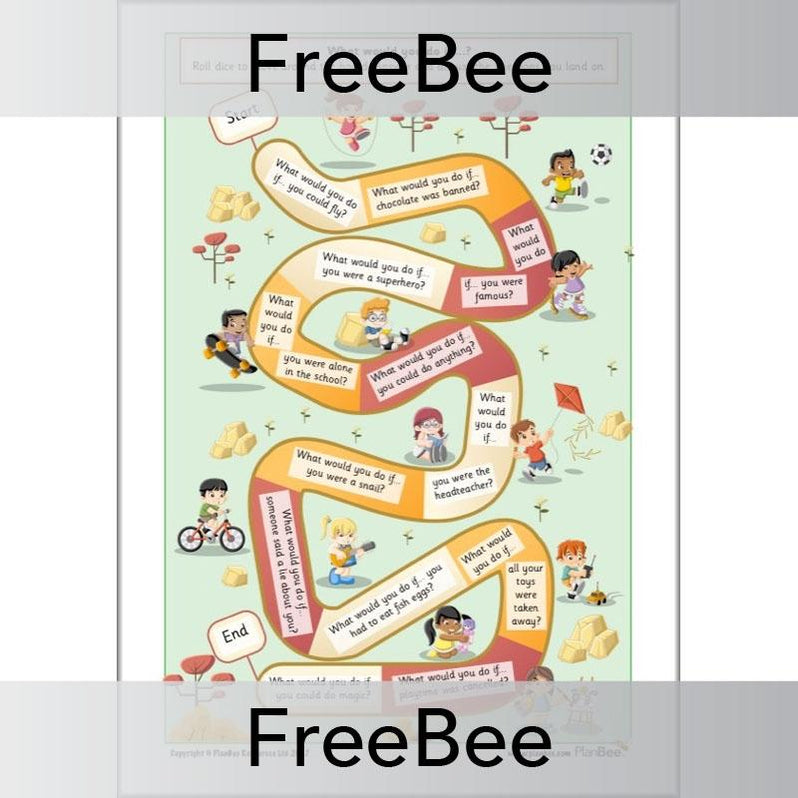 Free What Would You Do Board Game PDF by PlanBee