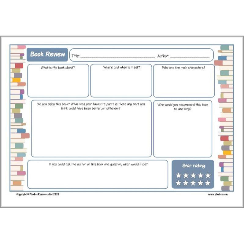 Lower KS2 English Home Learning Activities by PlanBee