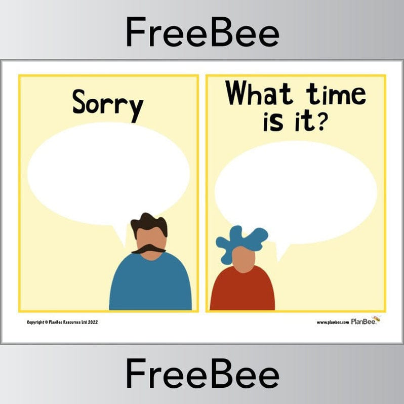 FREE Language Posters - Common Phrases by PlanBee