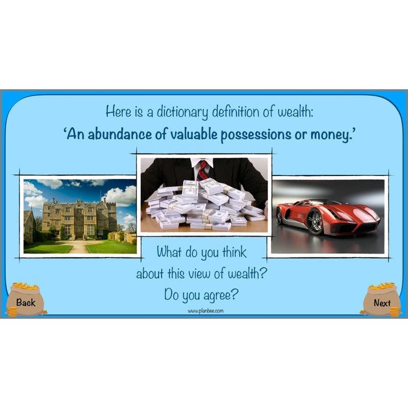 What Is Wealth Ks2 Esr Lessons By Planbee