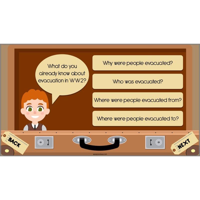 World War 2 Evacuee Diary Entries Lesson Plans by PlanBee