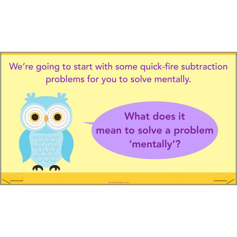 Solving Subtraction: KS2 Maths Lesson Resources for Year 3 — PlanBee