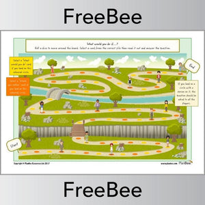 Free What Would You Do Board Game PDF by PlanBee