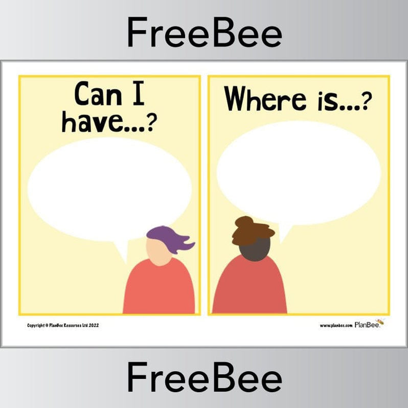 FREE Language Posters - Common Phrases by PlanBee