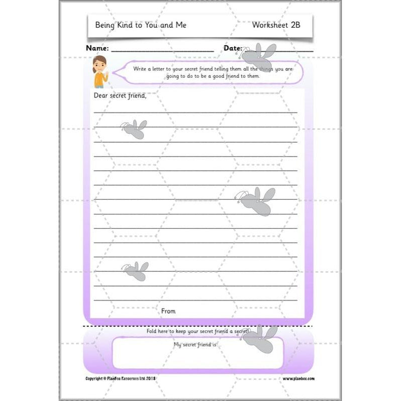 Being A Good Friend KS1 ESR PSHE Lessons by PlanBee