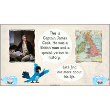 Captain Cook KS1 lesson pack for kids by PlanBee