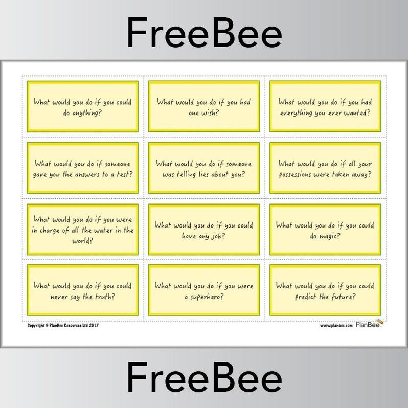 Free What Would You Do Board Game PDF by PlanBee