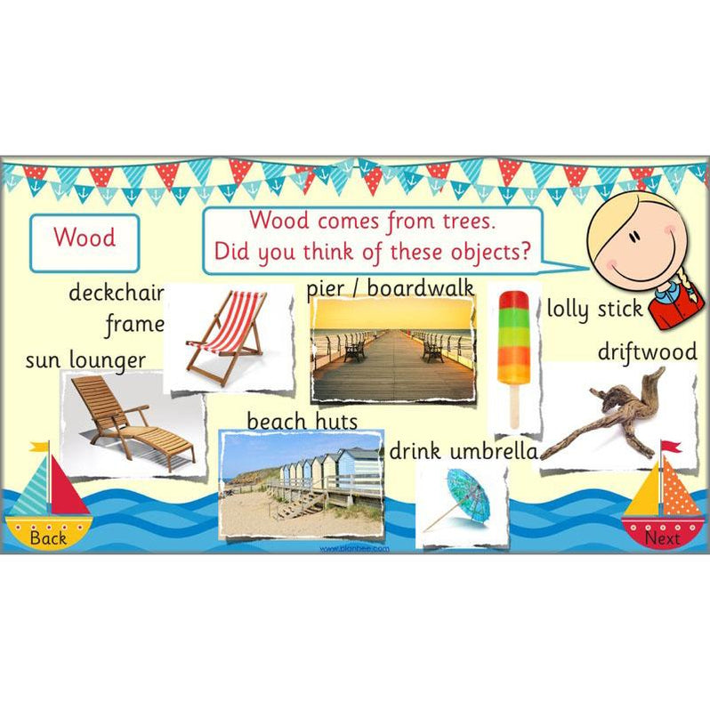 Year 1 Science Materials and their Properties by PlanBee