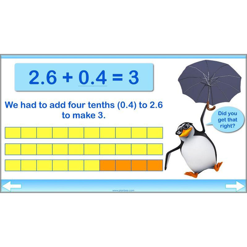 Calculating and ordering decimals Year 5 Maths by PlanBee
