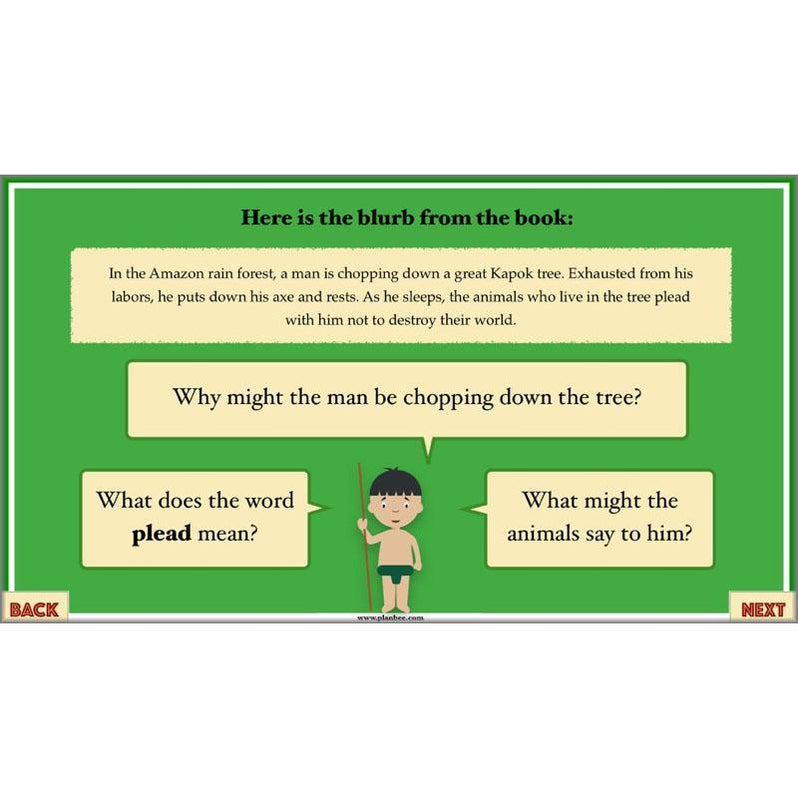 The Great Kapok Tree Planning Persuasive Writing by PlanBee
