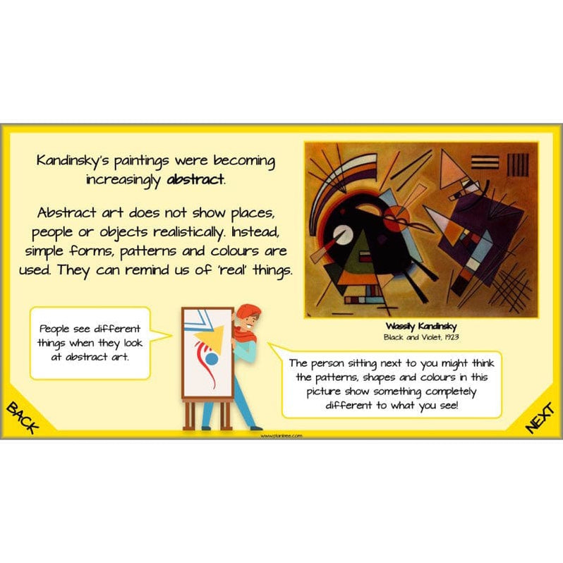 Free Wassily Kandinsky for kids art lessons | PlanBee