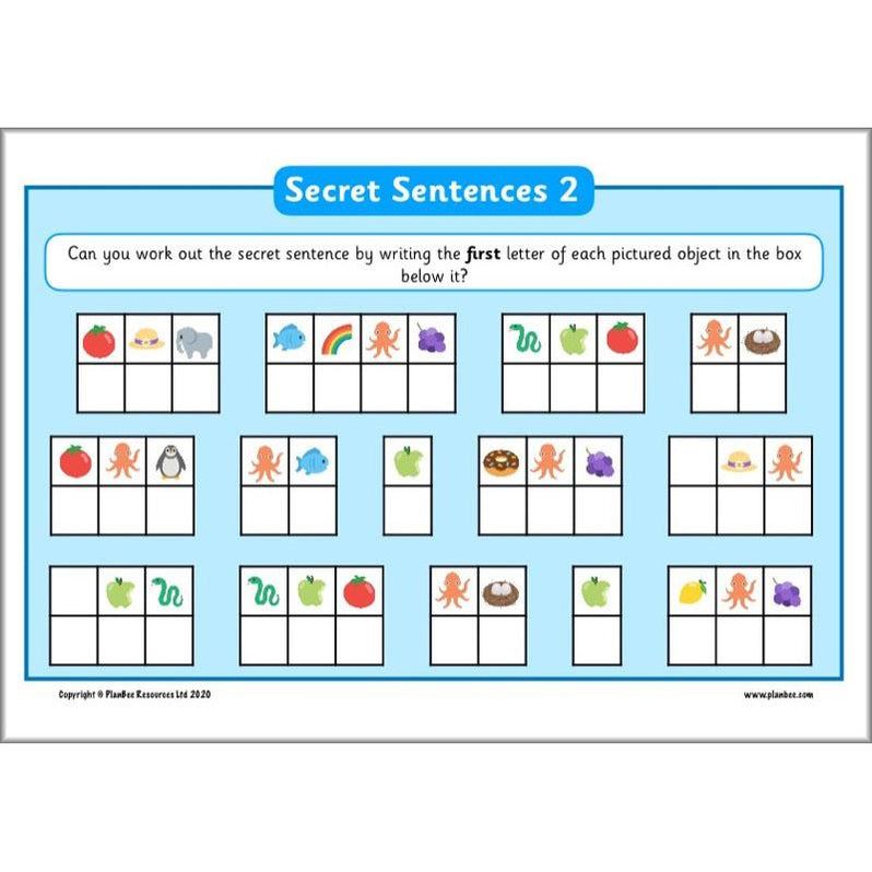 KS1 English Home Learning Activities for Year 1 & Year 2 — PlanBee