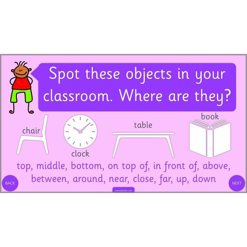 Position and Direction Year 1 Maths Lessons by PlanBee