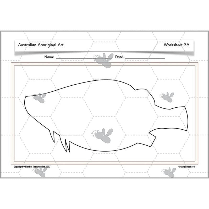 KS1 Aboriginal Art Lesson plan and resources by PlanBee