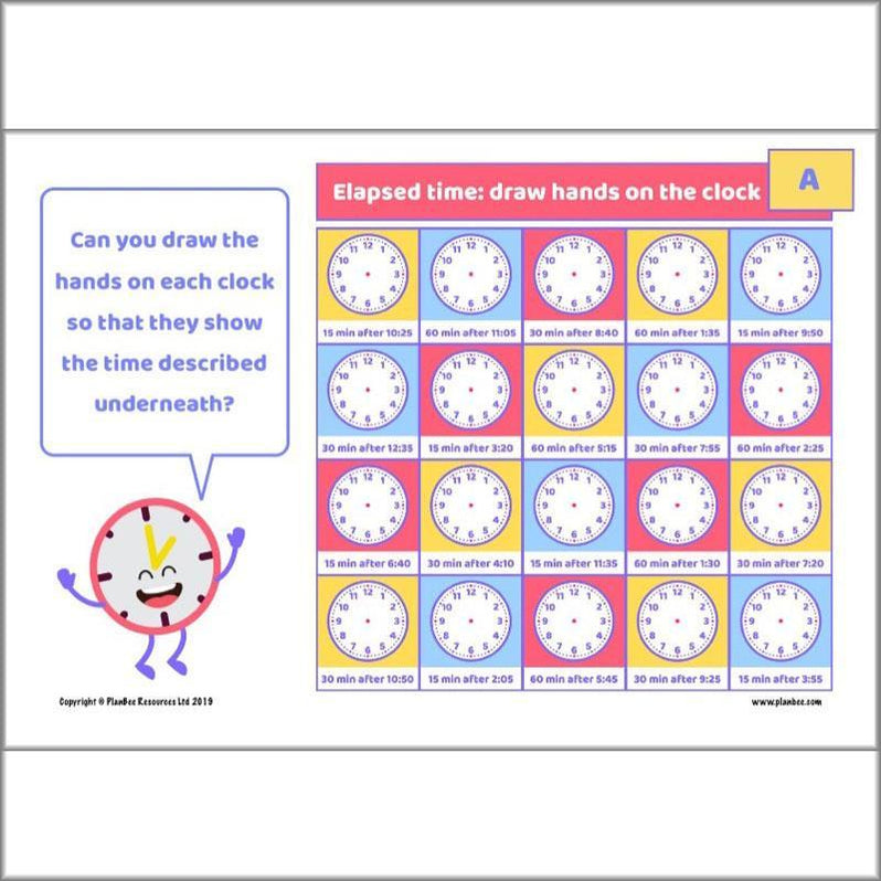 Free KS2 Maths Home Learning Activities Pack by PlanBee
