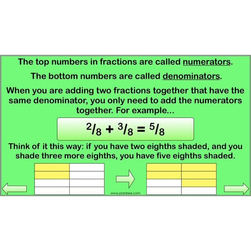 Fractions in Action: Year 3 Fractions Planning by PlanBee