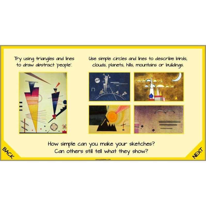 Free Wassily Kandinsky for kids art lessons | PlanBee