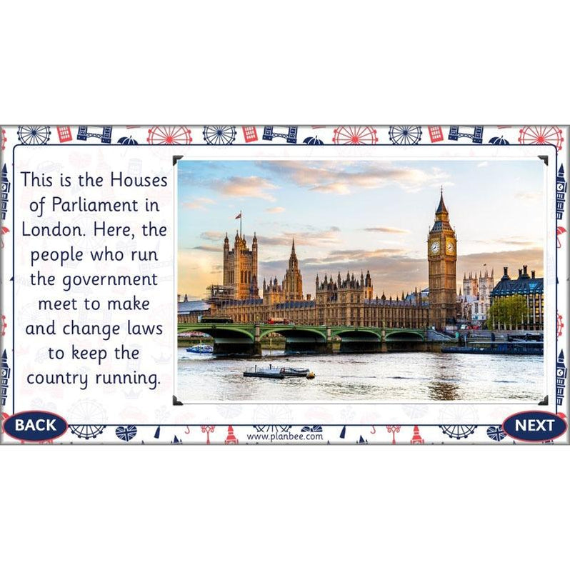 Let's Explore London Topic KS1 Geography Lessons by PlanBee