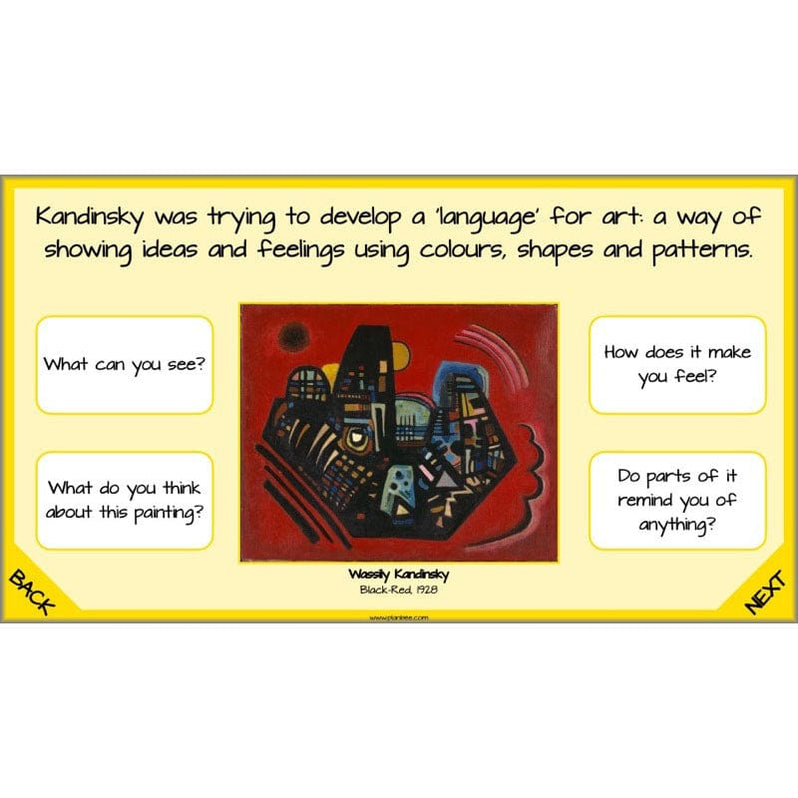 Free Wassily Kandinsky for kids art lessons | PlanBee