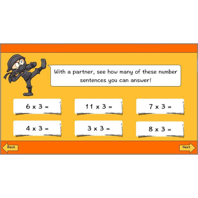 Multiplication Facts Year 3 KS2 Maths Lessons by PlanBee