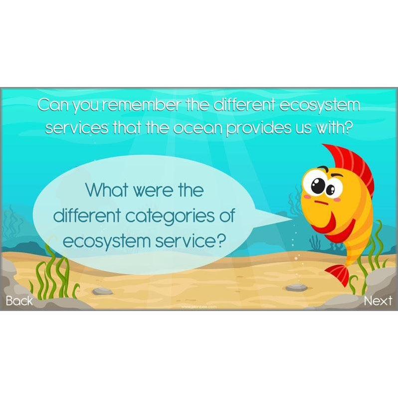 Ocean Ecosystems KS2 ESR Lessons by PlanBee
