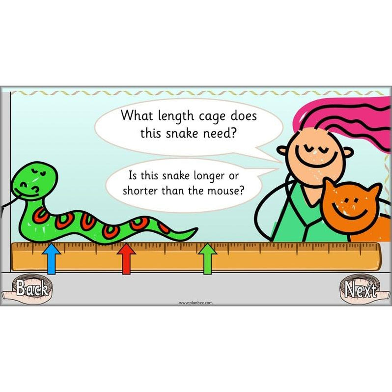 Let's compare length, height and mass KS1 Maths by PlanBee
